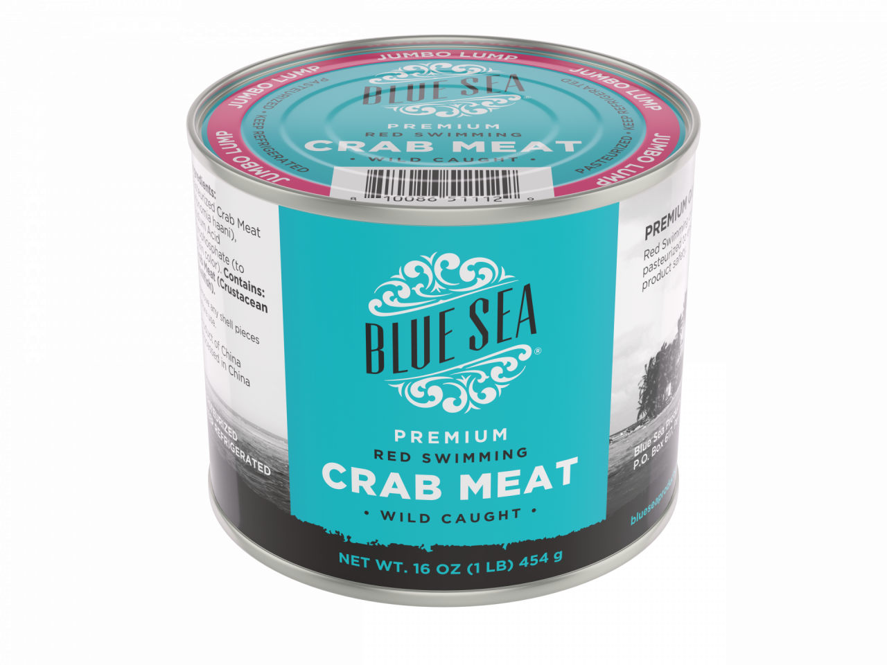 Red Swimming Crab Meat (Jumbo Lump) - Blue Sea